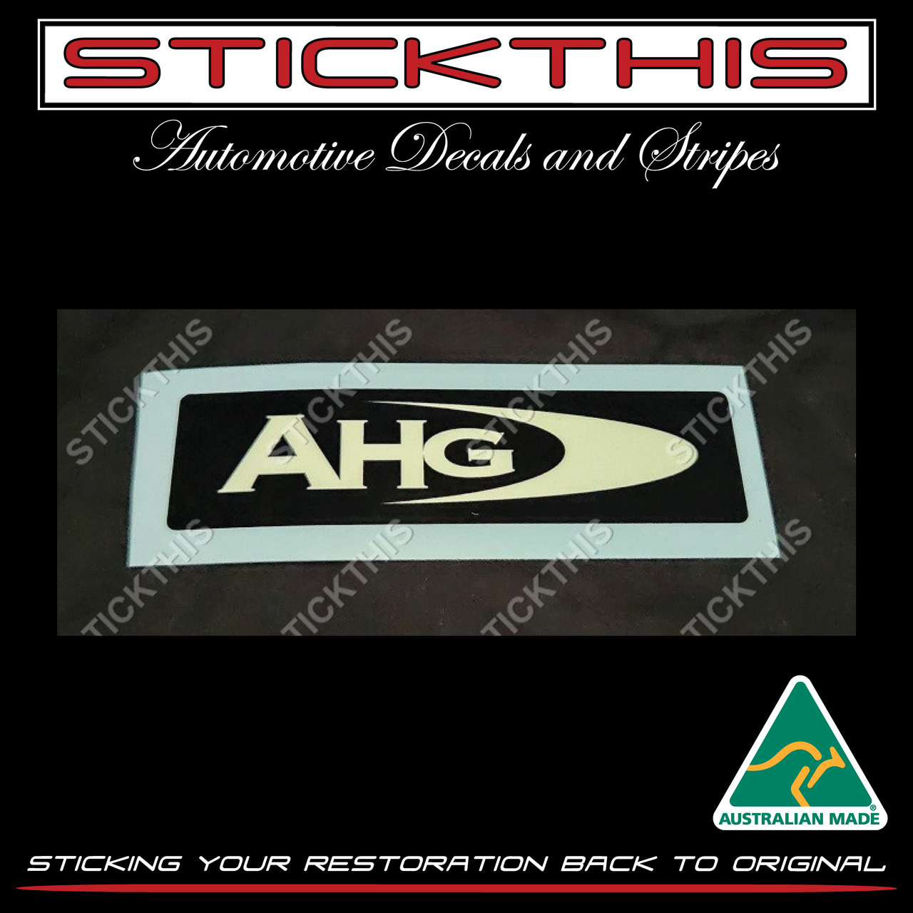 AHG (Automotive Holdings Group) VIC - STICKTHIS Automotive Decals and ...