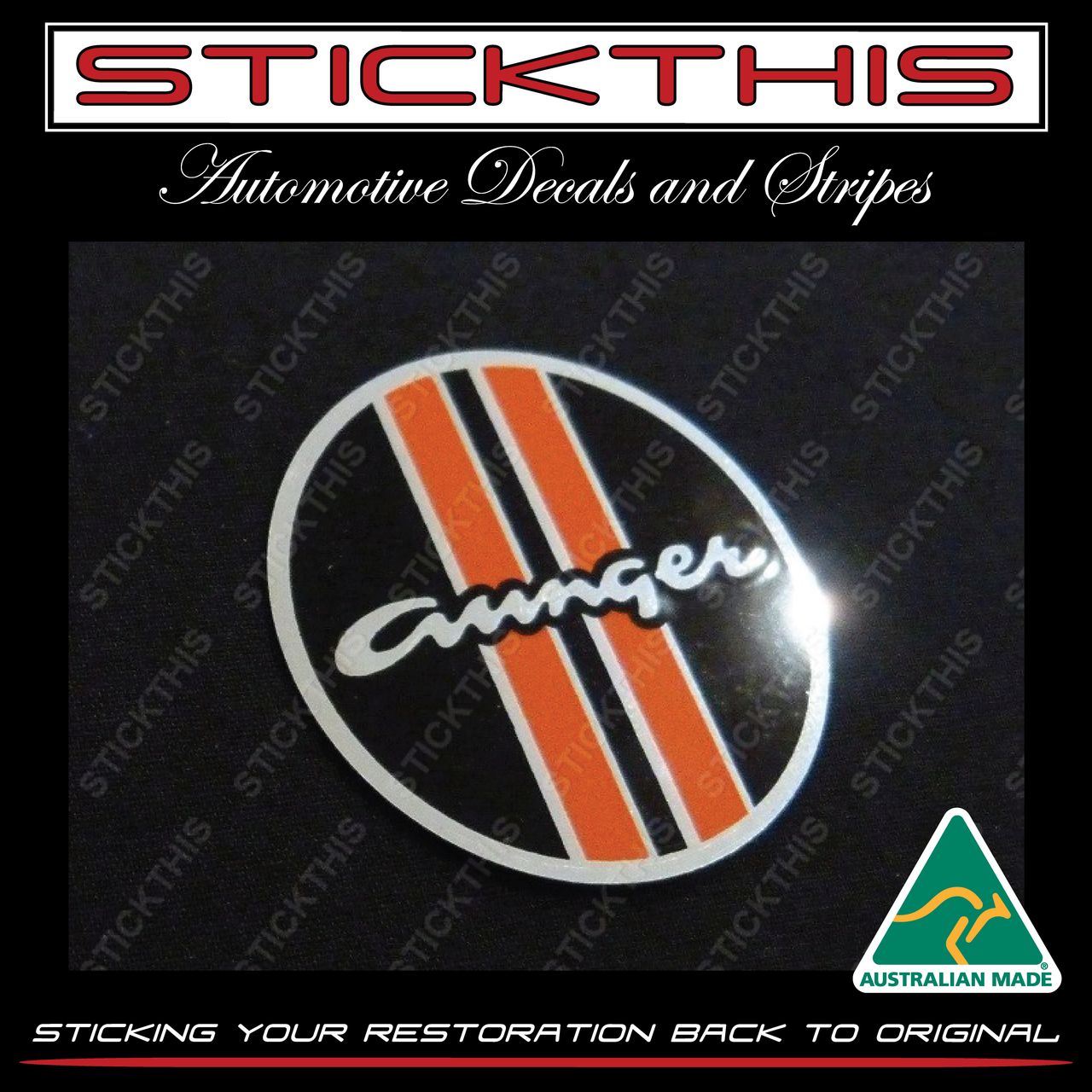 Round Automotive Decals Round Bumper Stickers, Decals & Car Magnets
