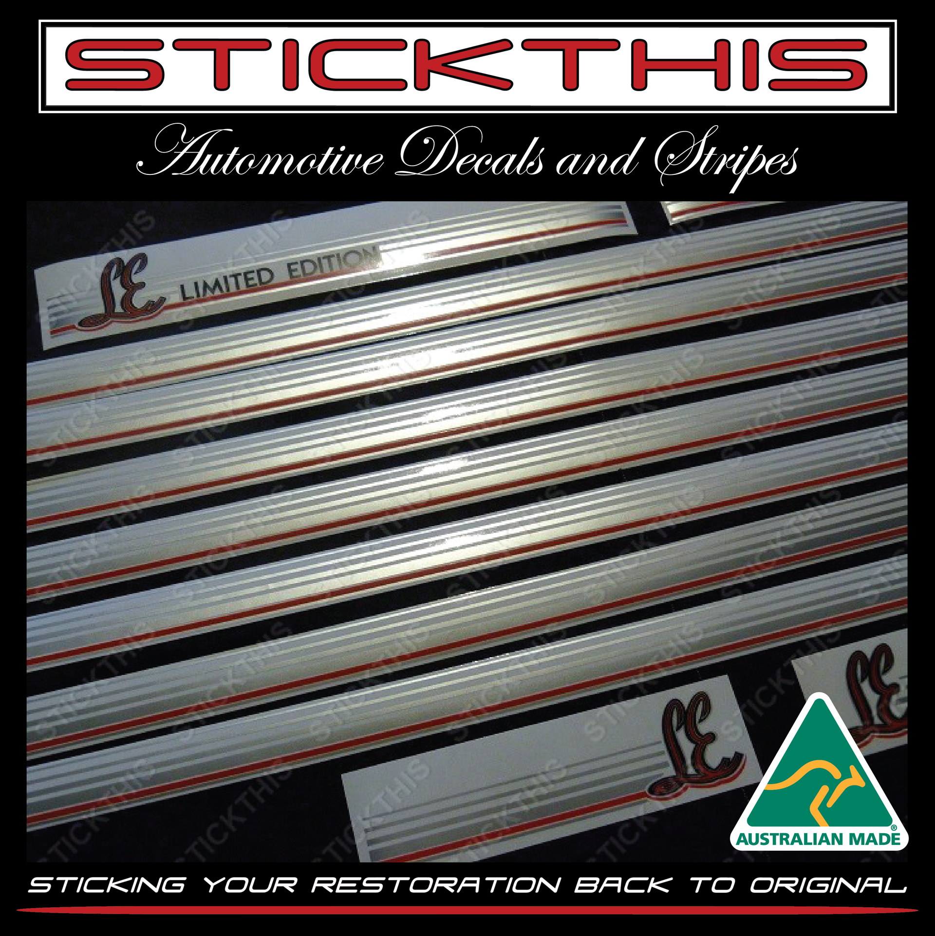 VN SS - Complete Stripe Kit - STICKTHIS Automotive Decals and Stripes