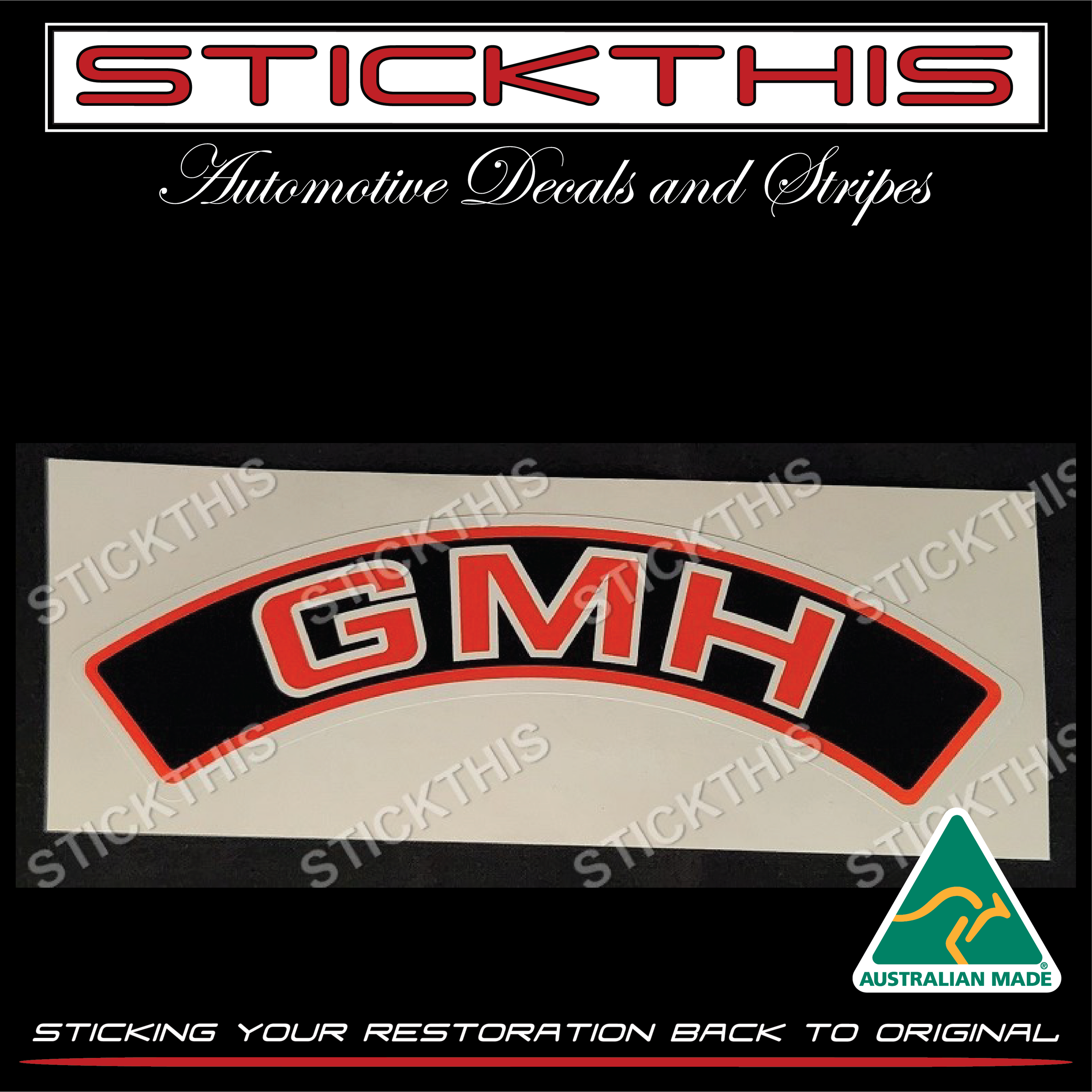 HQ - WB - Engine Bay Decals - Page 1 - STICKTHIS Automotive Decals and ...