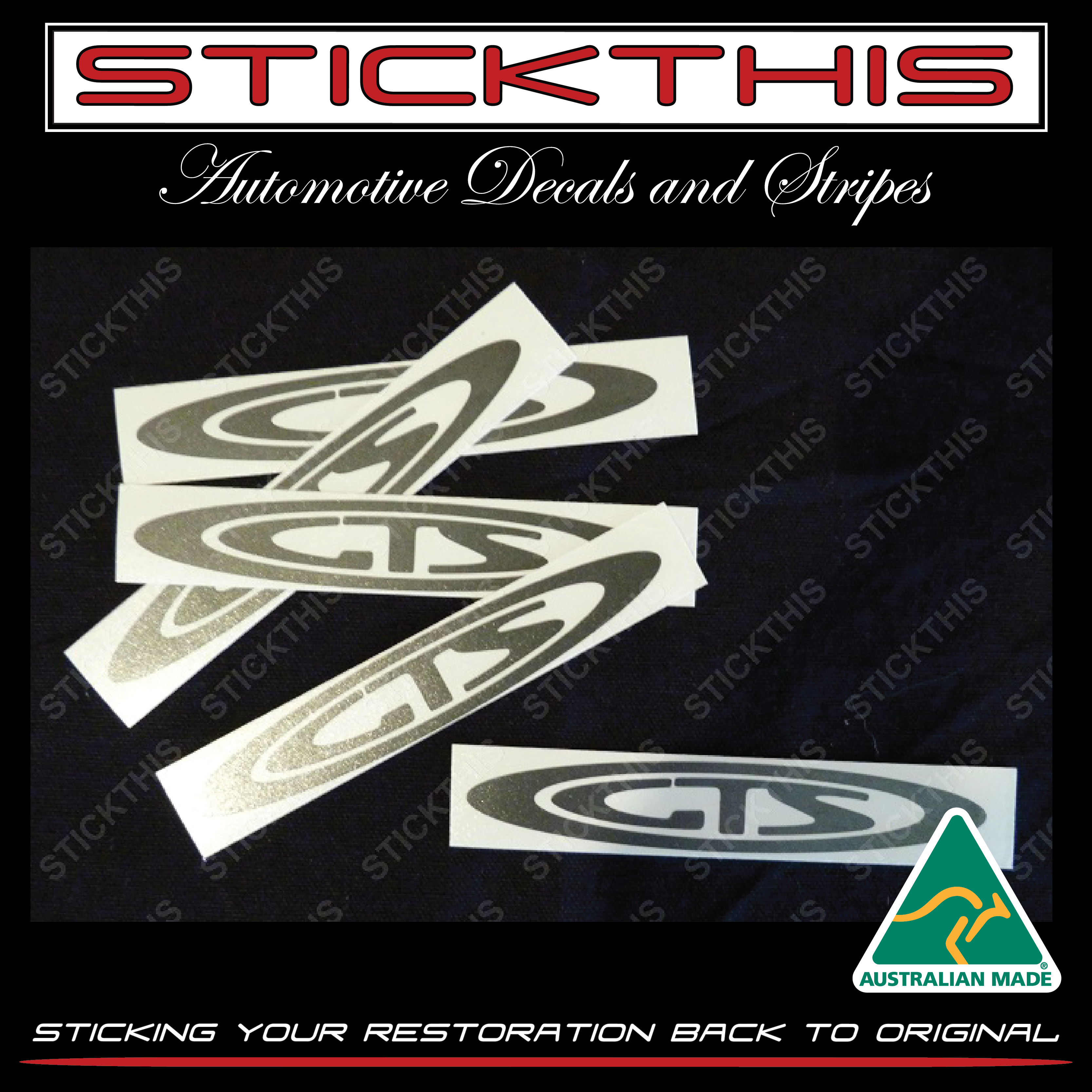 VR GTS - Wheel, Rim Spoke Decals, Set of 5 - STICKTHIS Automotive ...