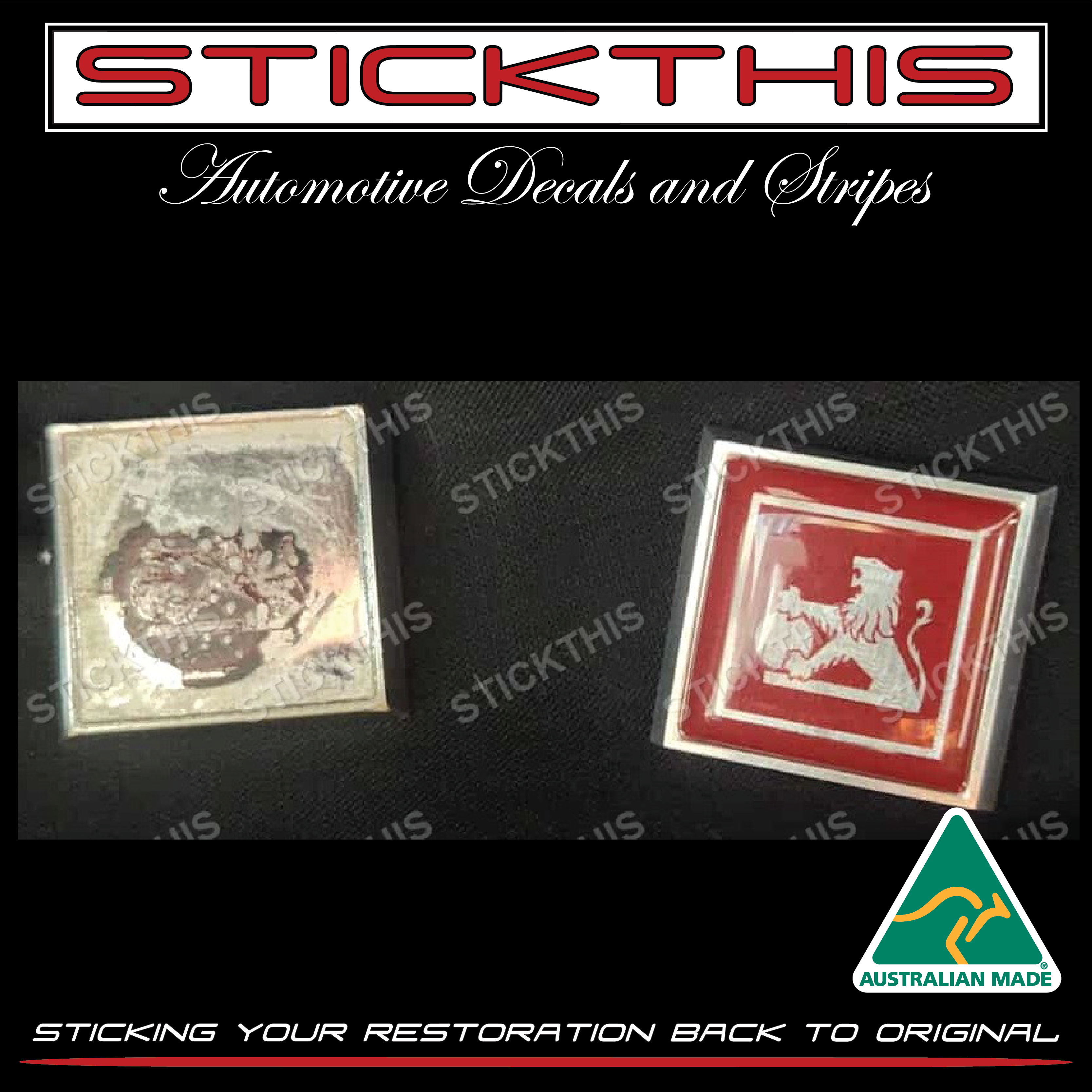 WB Statesman Deville and Caprice Grille Badge - STICKTHIS Automotive ...