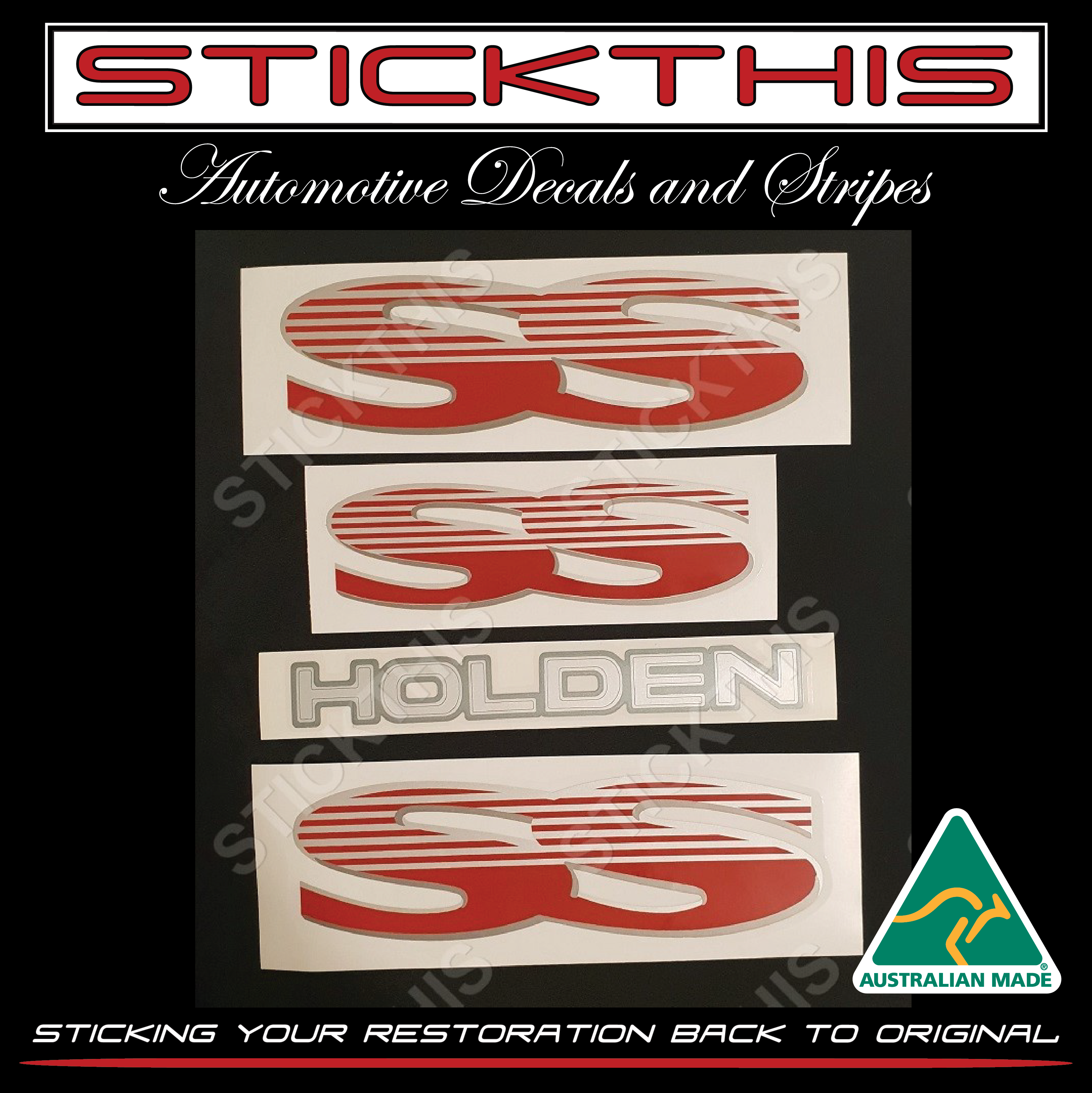 VR SS - Complete Body Decal Kit - STICKTHIS Automotive Decals and Stripes