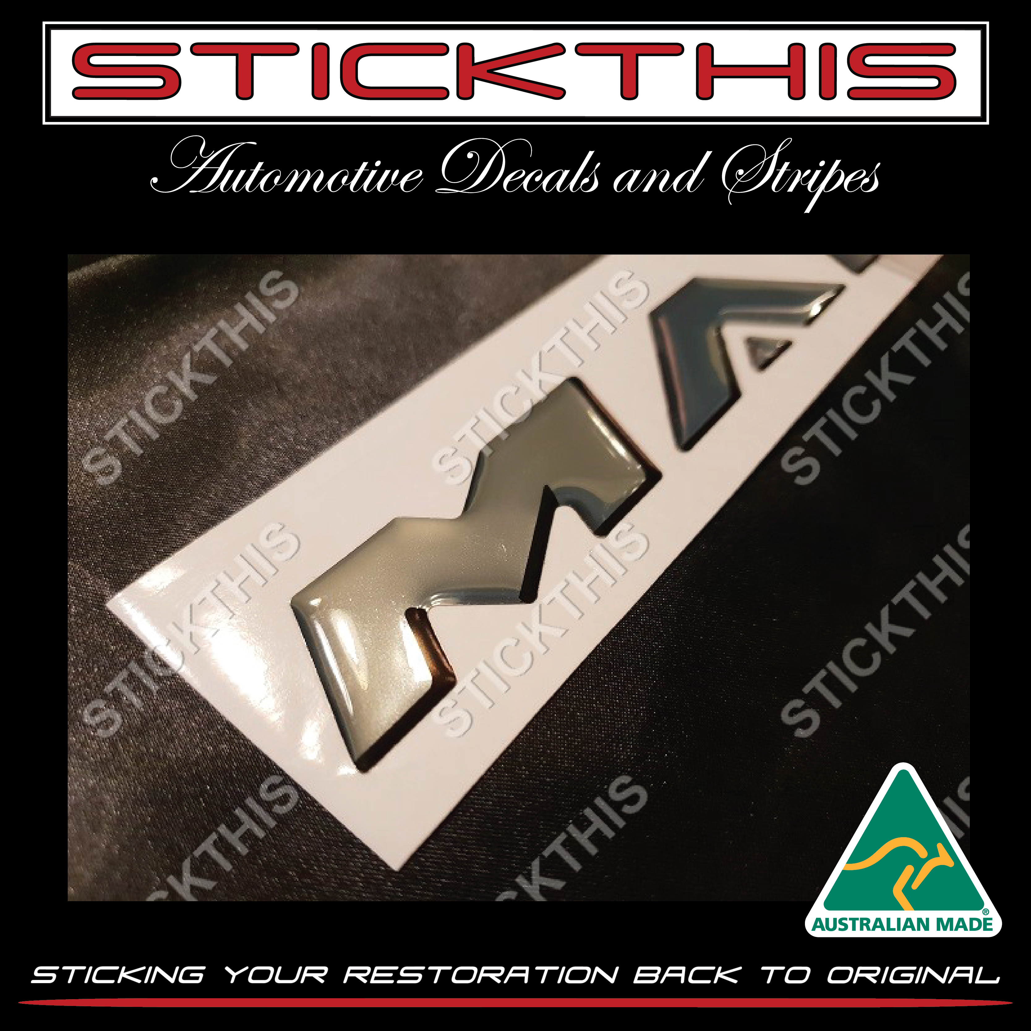 VS Series 2 HSV Manta Body Decal Badge - STICKTHIS Automotive Decals ...