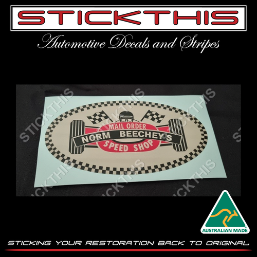Norm Beechey's Speed Shop - STICKTHIS Automotive Decals and Stripes