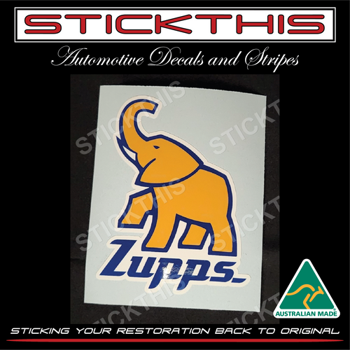 Zupps 2000's - QLD - STICKTHIS Automotive Decals and Stripes