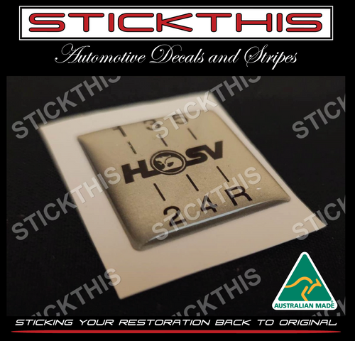 Shift Pattern, 5 Speed - VS HSV - STICKTHIS Automotive Decals and Stripes