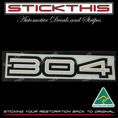 HQ Style Guard 304 Decal - STICKTHIS Automotive Decals and Stripes