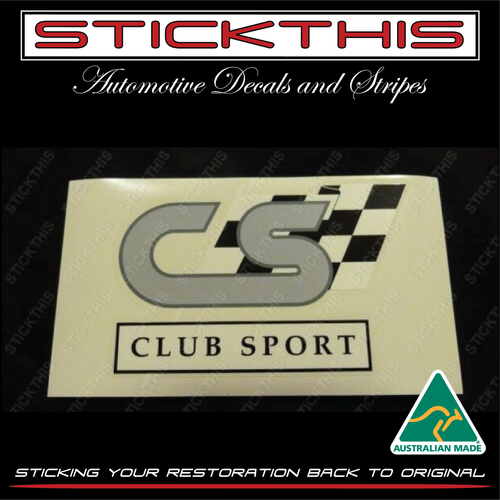 Clubsport Body Decal - HSV VN - STICKTHIS Automotive Decals and Stripes