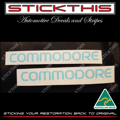 VR VS COMMODORE Body Mould Paint Masks (1 pair) - STICKTHIS Automotive ...