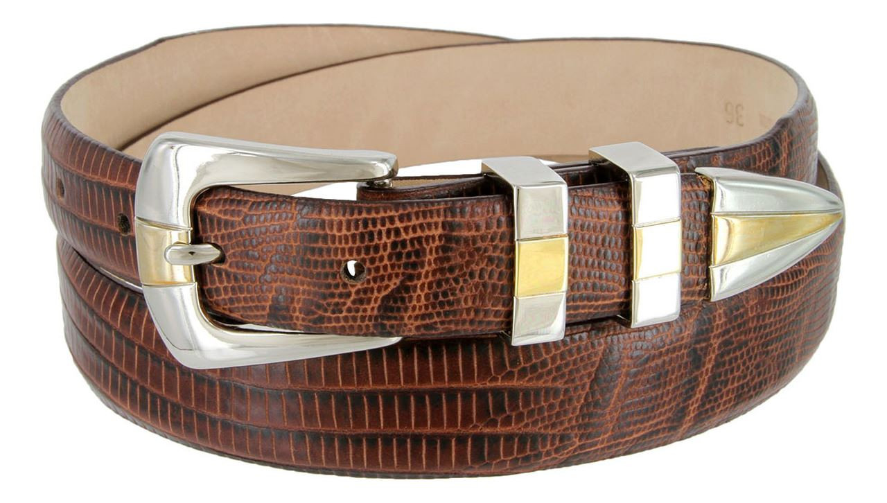 Mens Golf Belts Size 38 4611 Eagle Genuine Full-Grain Cowhide Leather ...