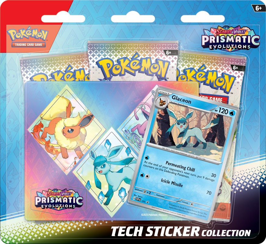 Prismatic Evolutions - Tech Sticker Collection - Forge and Fire Gaming