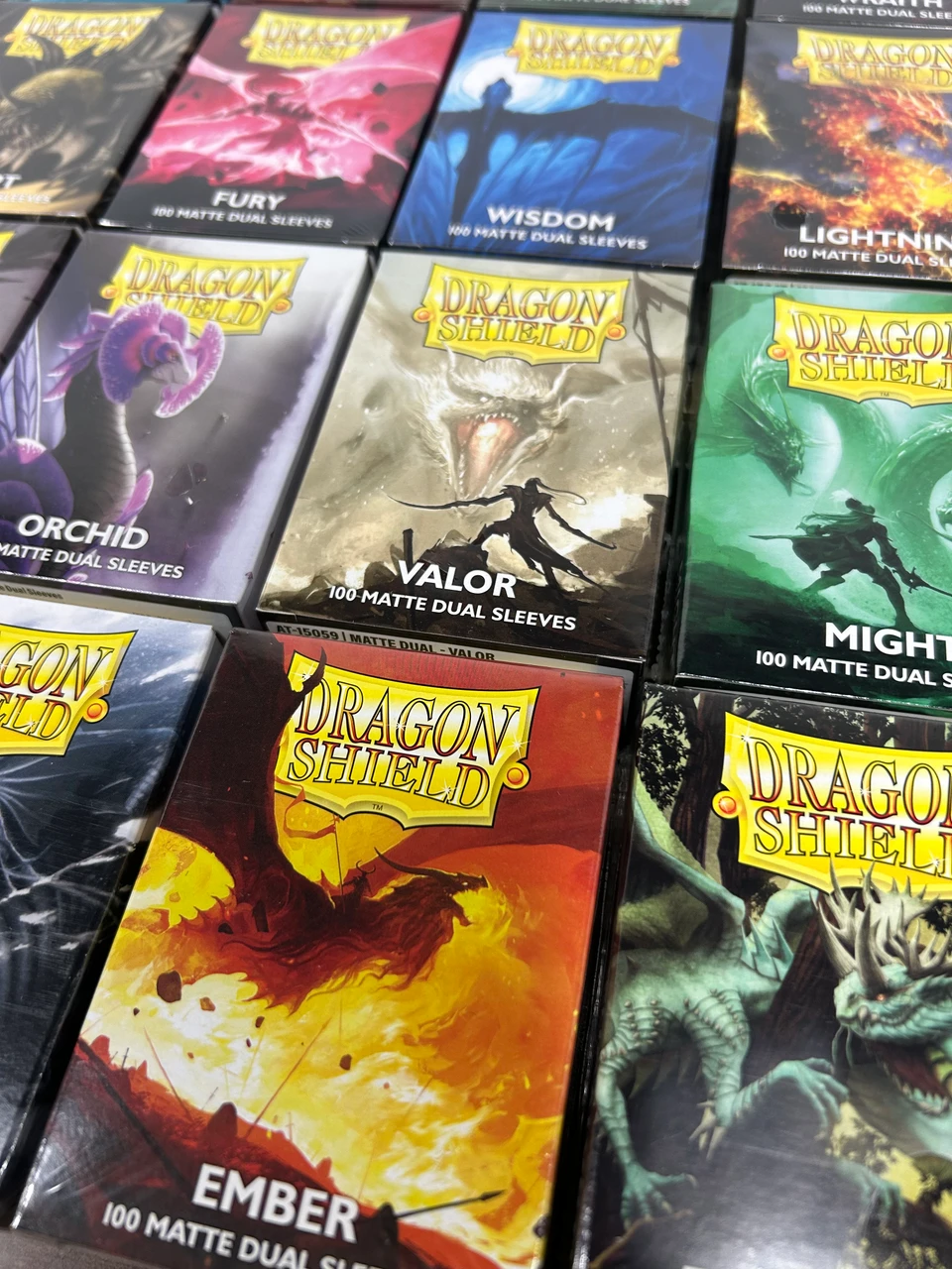 Dragon Shield Sleeves DUAL Matte: Choose Your Color - Forge and Fire Gaming