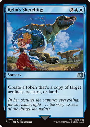 Relm's Sketching [FIN-0067] - Forge and Fire Gaming