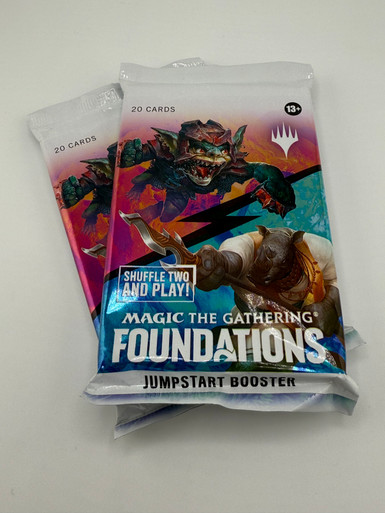 Two Piece - 2x Jumpstart Foundations [J25] Booster Packs