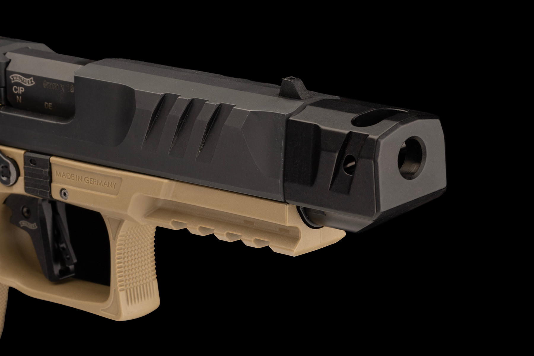 Shorty Compensator 1/2 x 28 - for Walther PDP