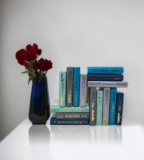 Blue Decorative Books