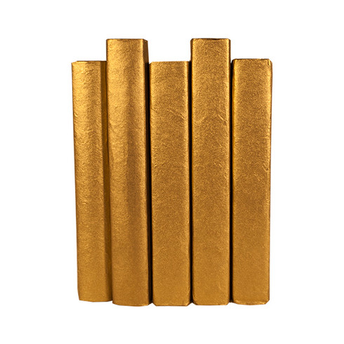 Painted Gold Decorative Books