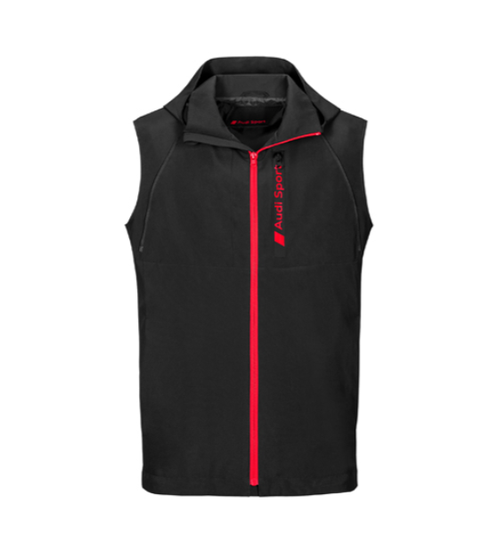 Men's zip-off-jacket - black, Audi Sport collection