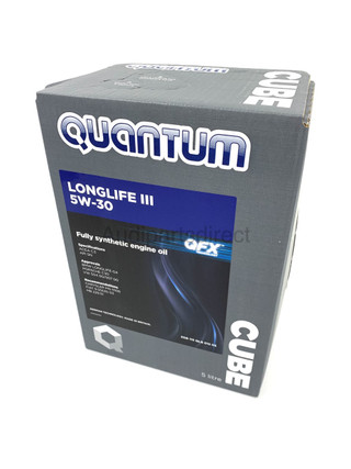 Quantum Longlife III 5W30 Fully Synthetic Oil 5L - Audi Parts Direct