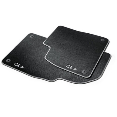 Audi Q7 2016+ Front Premium Textile Floor Mat Set - Audi Parts Direct