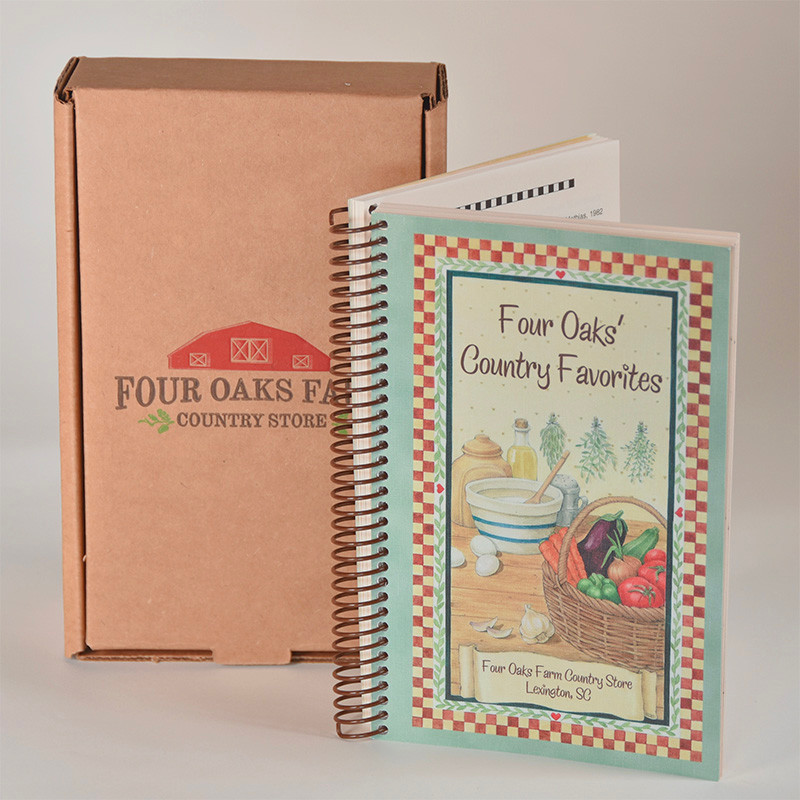 Four Oaks‚Äô Cookbook Gift Box | 200+ Southern Comfort Food Recipes