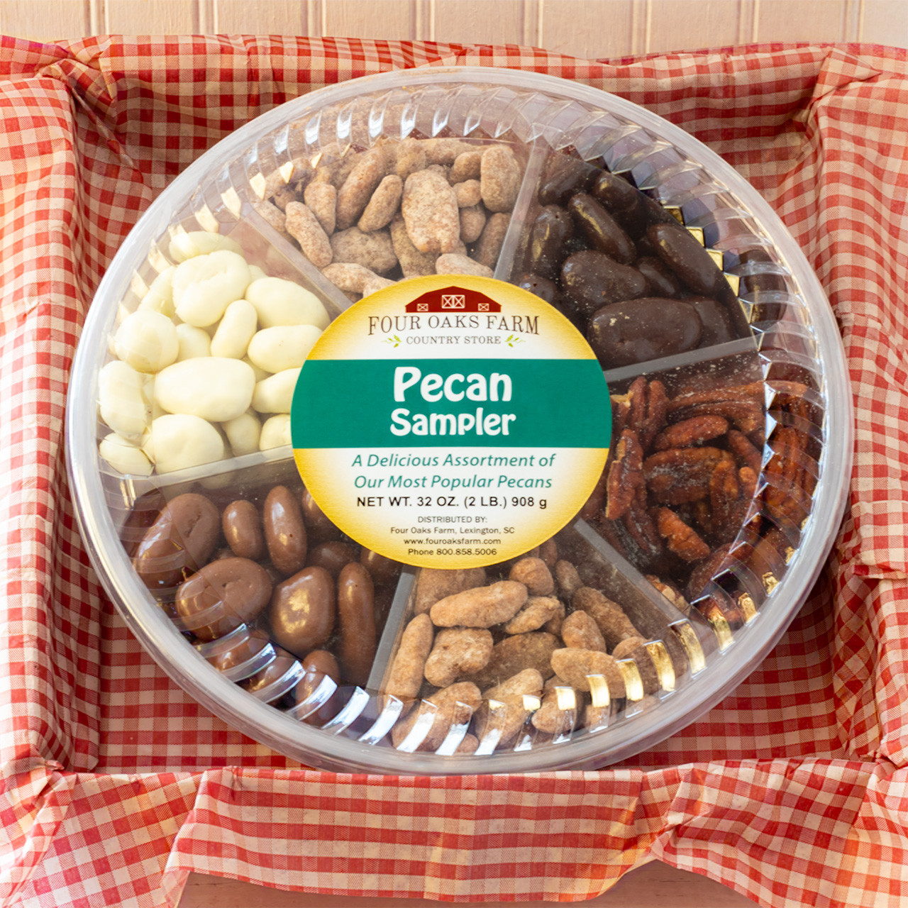 Large Pecan Sampler Gift Box | Assorted Southern Pecan Flavors