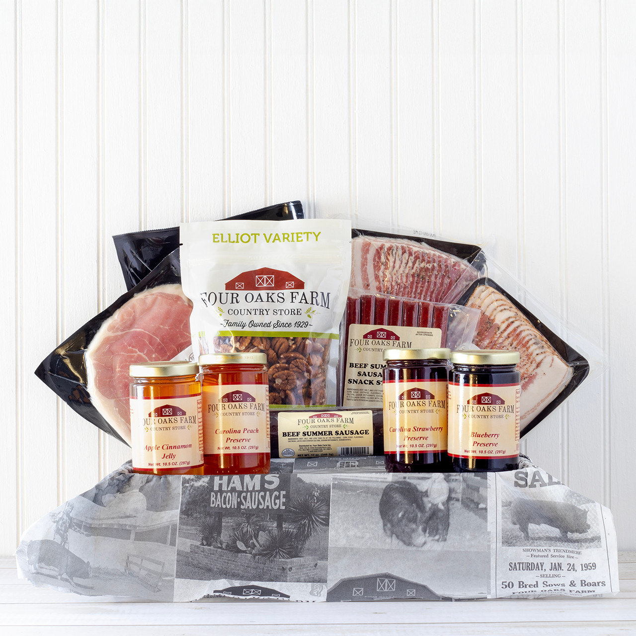 The Preserved Classic Gift Box | Ham, Bacon, Sausage & Preserves
