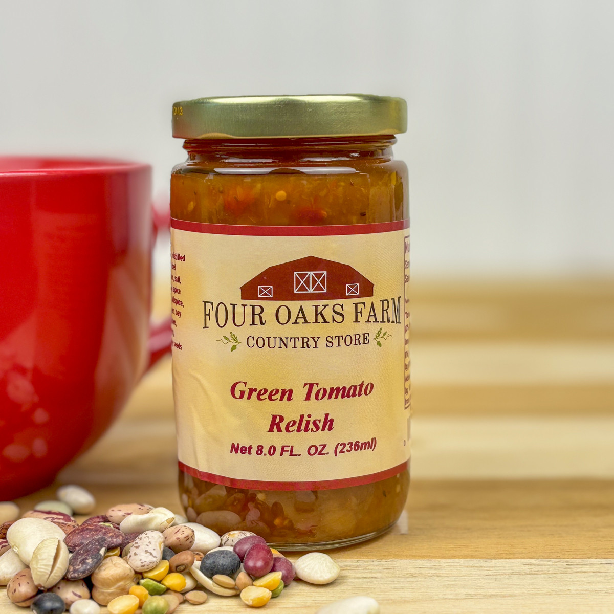 Green Tomato Relish - Southern Green Tomato Relish | Four Oaks Farm