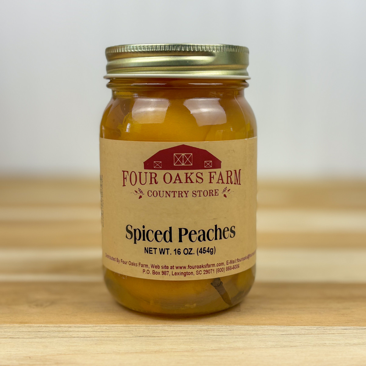 Spiced Peaches - Traditional Southern Spiced Peaches | Four Oaks Farm