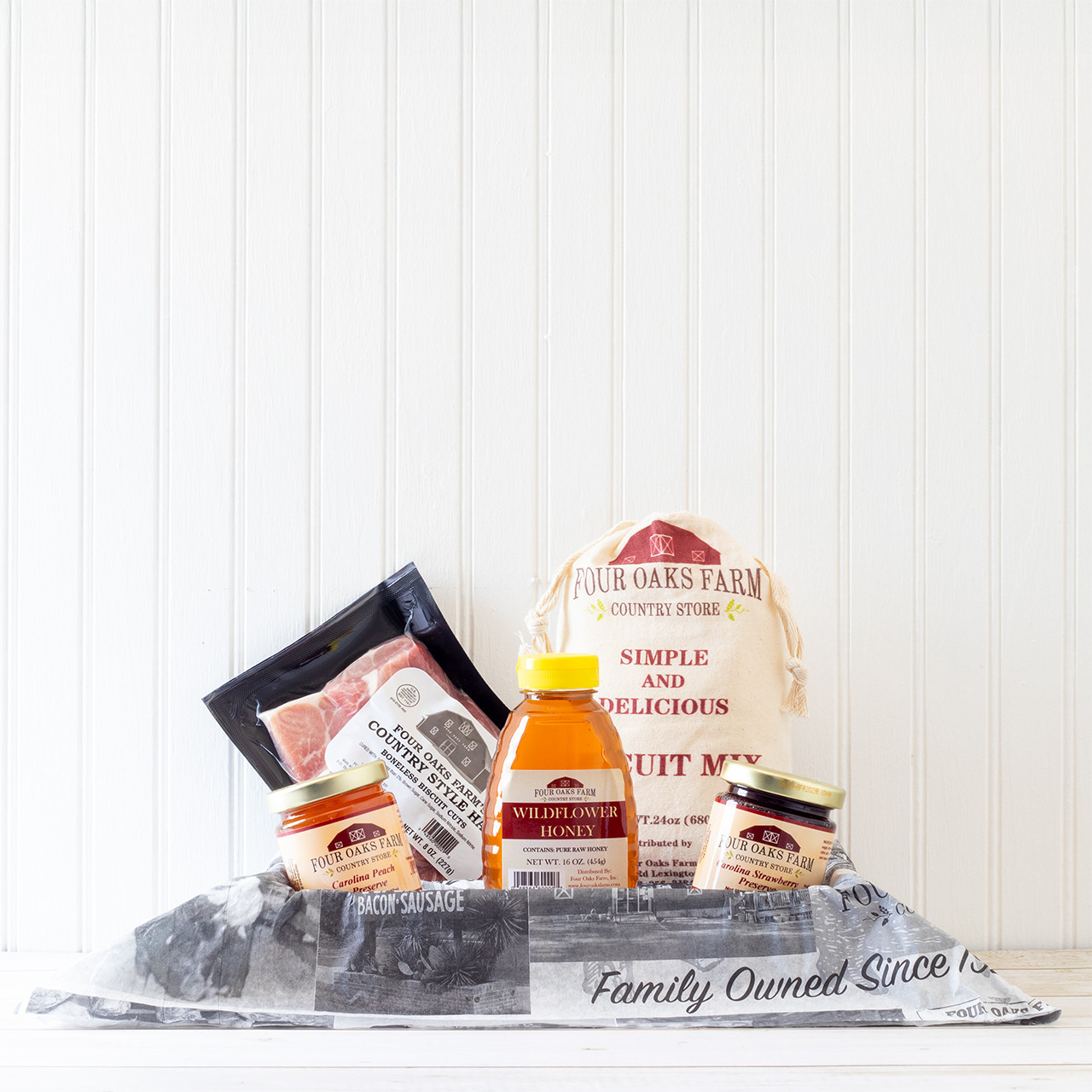 The Biscuit Breakfast Gift Box | Southern Ham, Bacon & Biscuits