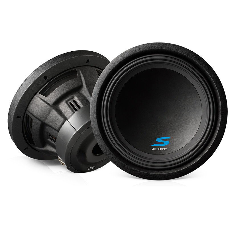 Alpine R2-W12D2 12" 12-inch R-Series Subwoofer with Dual 2-Ohm Voice ...