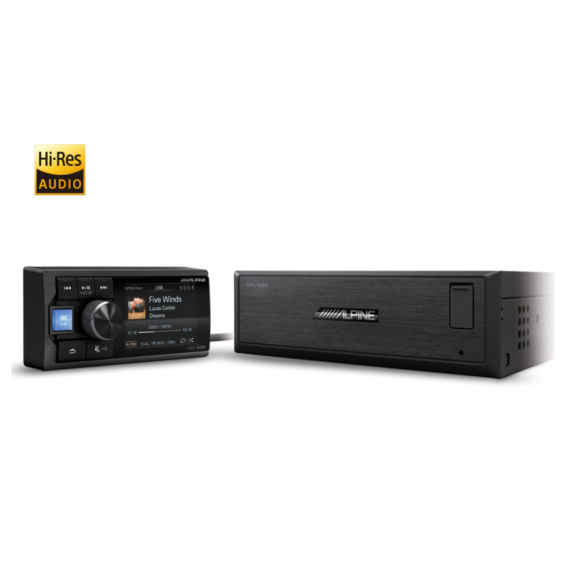 Alpine UTX-M08S High-Resolution Audio Digital Media Player featuring ...