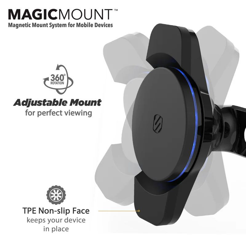 Scosche MCQD-XTET MagicMount™ Charge 3 - Dash mount