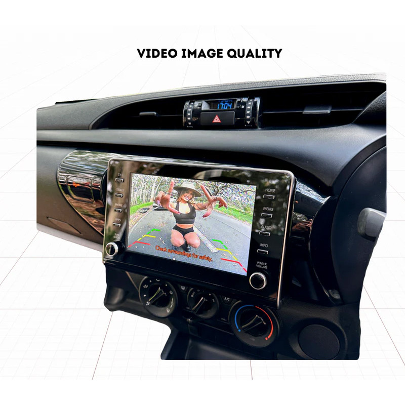 AutoChimp AC-TOY-RC6 Reverse Camera Kit compatible with Toyota Hilux ...