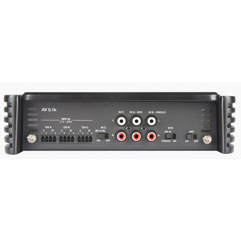 Audison AV5.1K 5 CH Amp 2x75W, 2x140W, 1x1000W - www ...