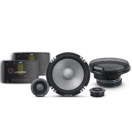 Alpine R2-S652 Type R Series High Res next gen 6-1/2 inch 2 way ...