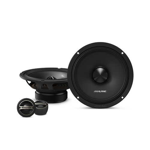 Alpine DM-65C M Series 1-1/2 Inch 2 Way Component Speakers