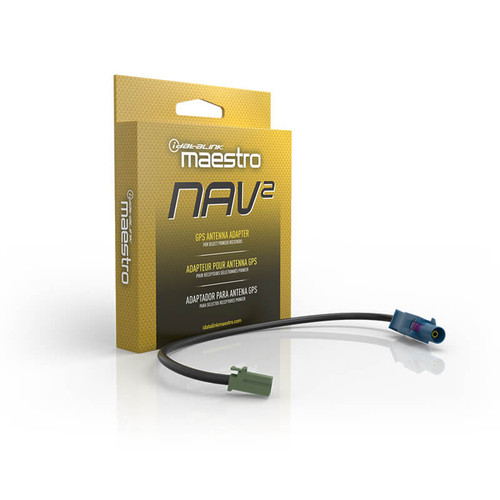 Maestro ACC-NAV2 NAV2 FAKRA to Aftermarket Navigation Antenna Adaptor - Pioneer