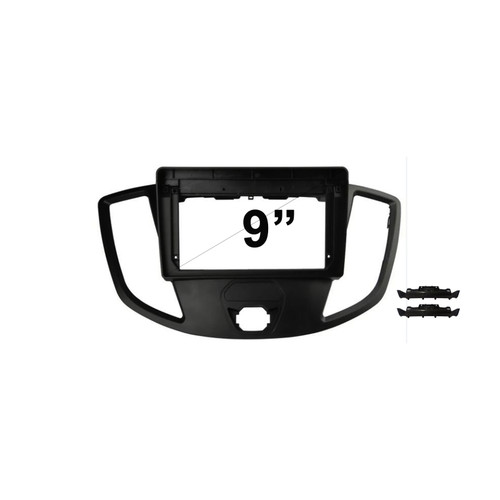 9 Inch Facia FAFORDTRANSIT20142017CUSTOM9 Fascia Dash Plate Panel suits ...