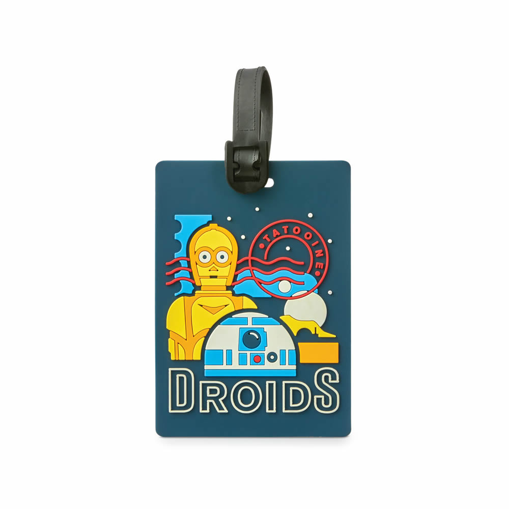 Disney Star Wars Luggage Tag Droids TravelSmarts Luggage Accessories