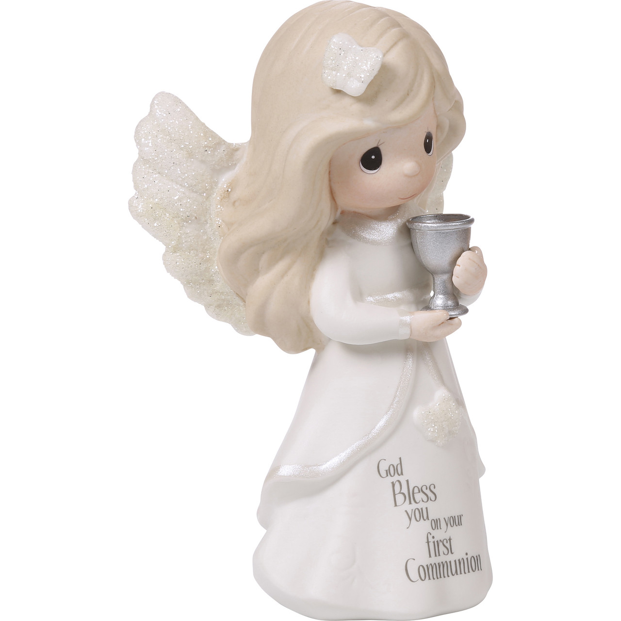 Communion Gifts, “Communion Angel”, Bisque Porcelain Figurine, #163051