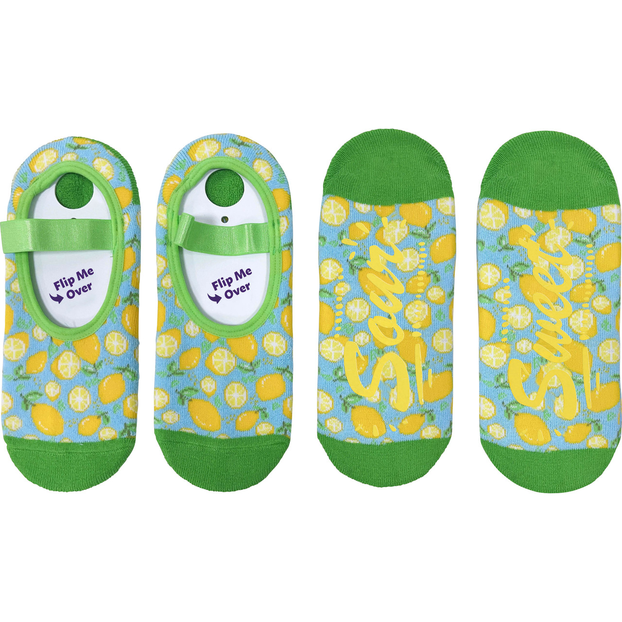 Lemon Pattern Scented Socks - Precious Moments Co. Inc.