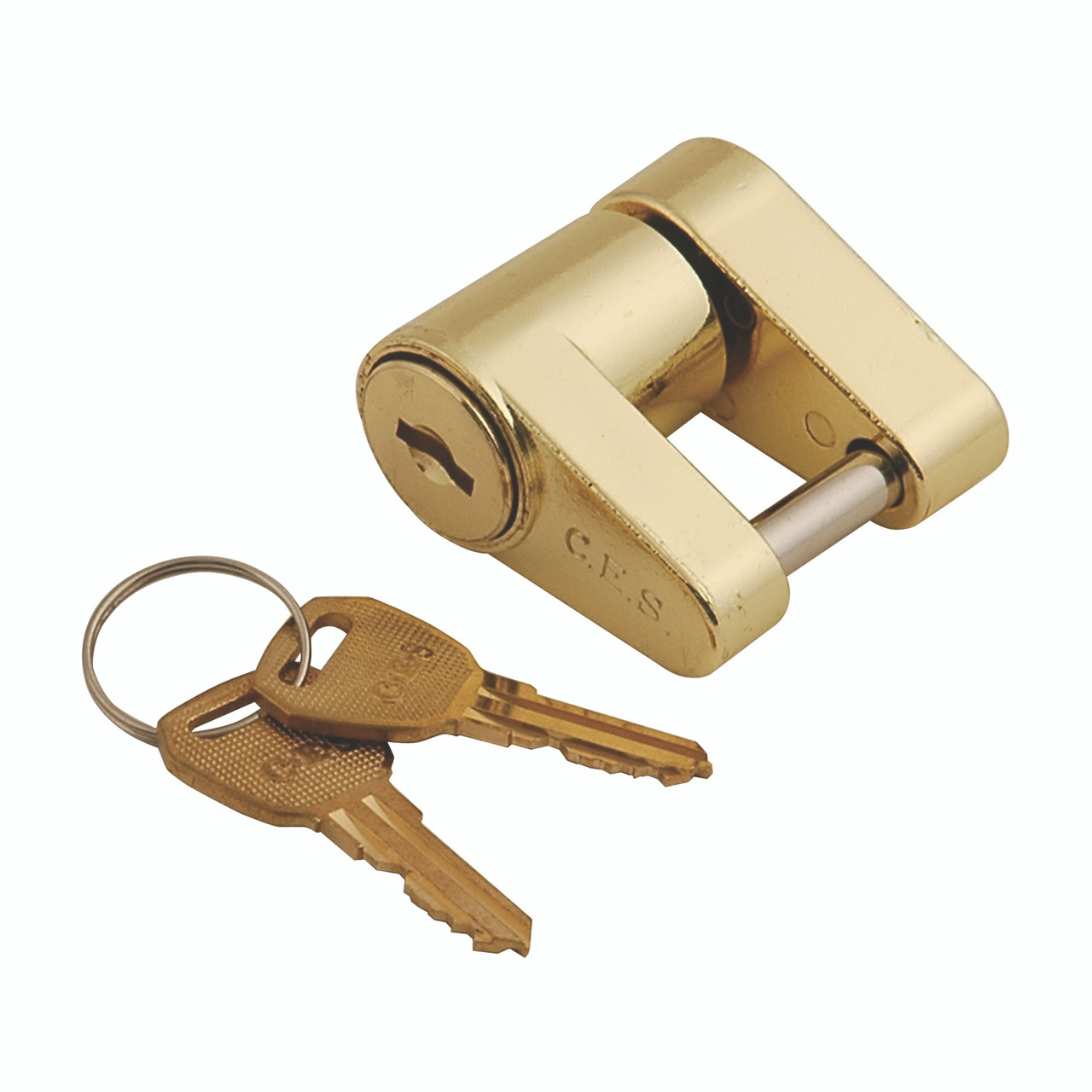 Smith Solid Brass Coupler Lock - Apex Trailer Supply