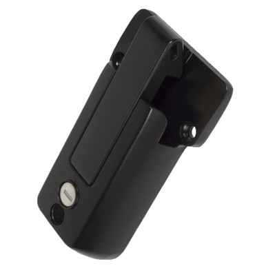 Ramp Door Bar Latch Lock - Black - Apex Trailer Supply