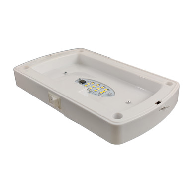7 1/2" LED Pancake Light With Switch - No Lens - White - Apex Trailer ...