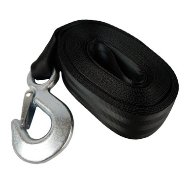 2" x 25' Boat Winch Strap and Hook - Apex Trailer Supply