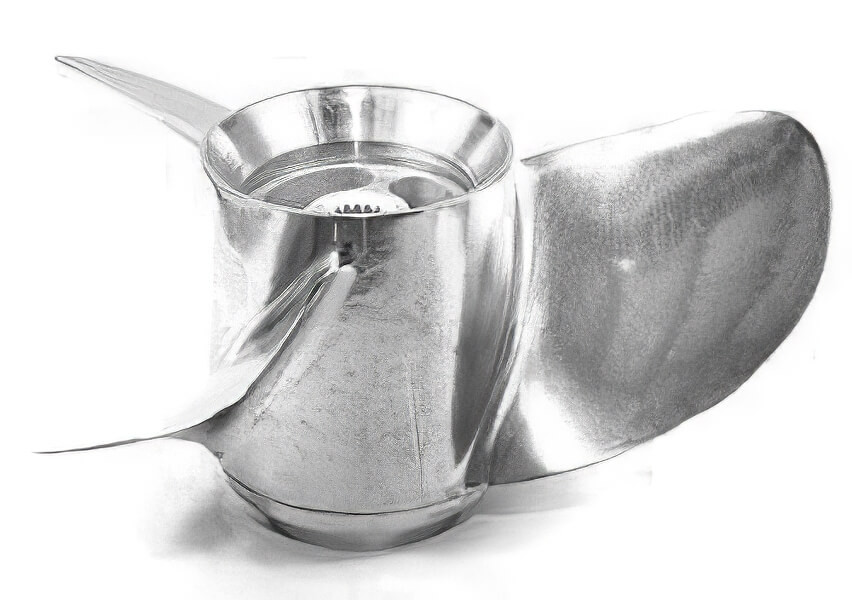 F5 Volvo Penta Stainless Steel Duoprop Set (3851495)