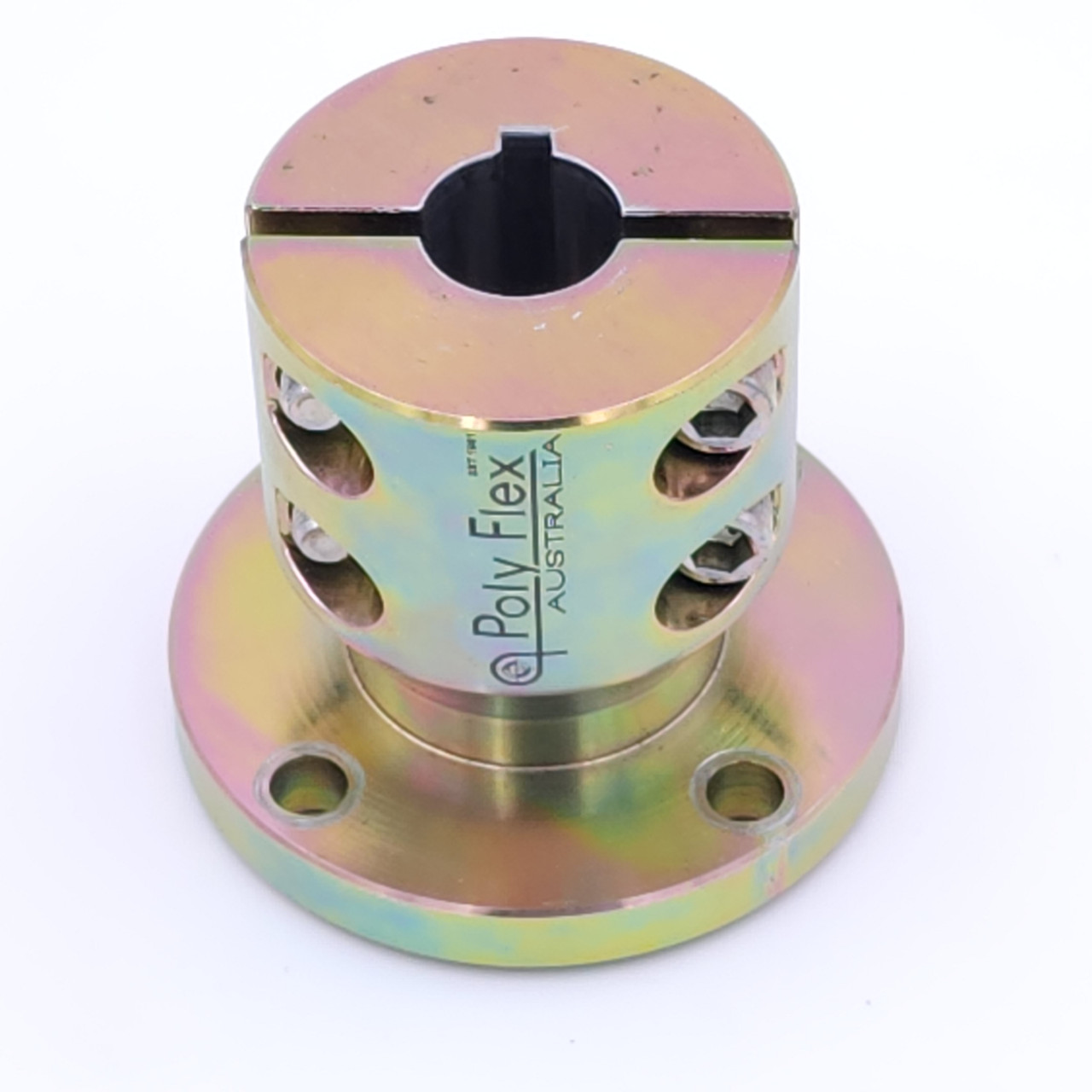 4" YS Split Shaft Coupler Buck Algonquin - 25mm Bore - 10mm Bolts (424 ...