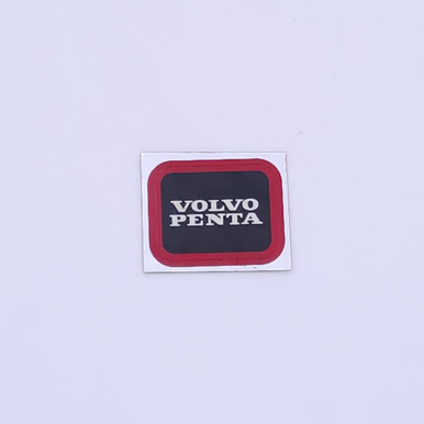 Small Volvo Penta Decal. OEM Label (3855768)